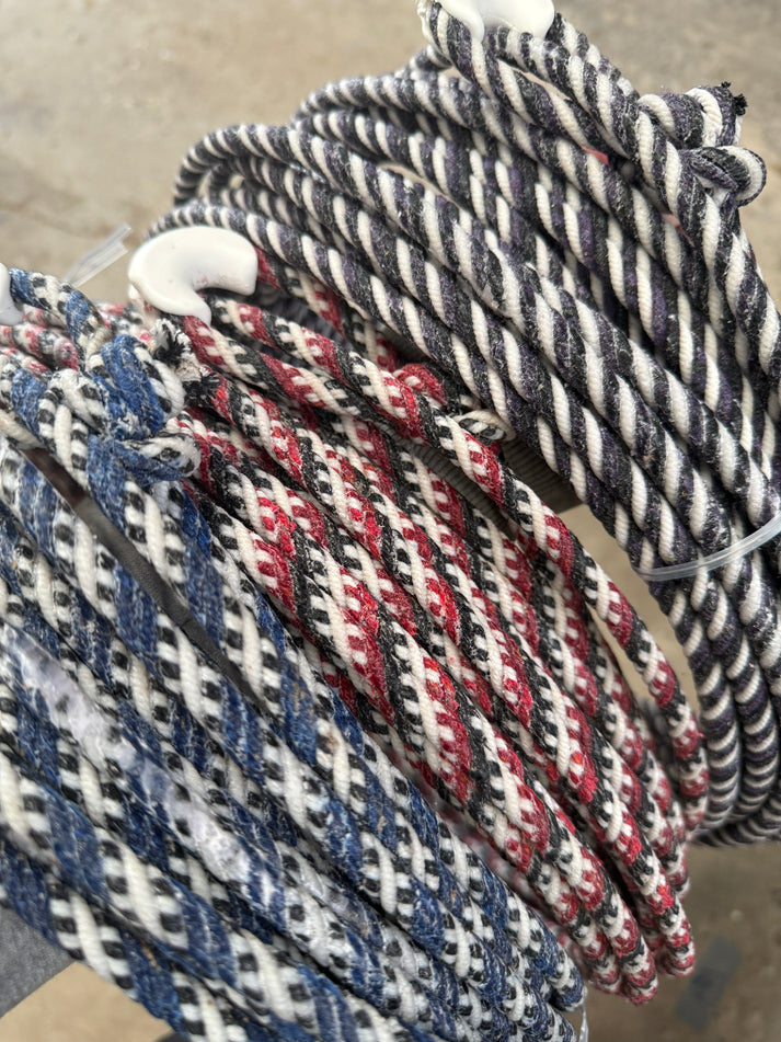 Waxed Cotton Ranch Ropes: "Surprise Me" 30'|40'|50'|60' – Roobuck Nevada