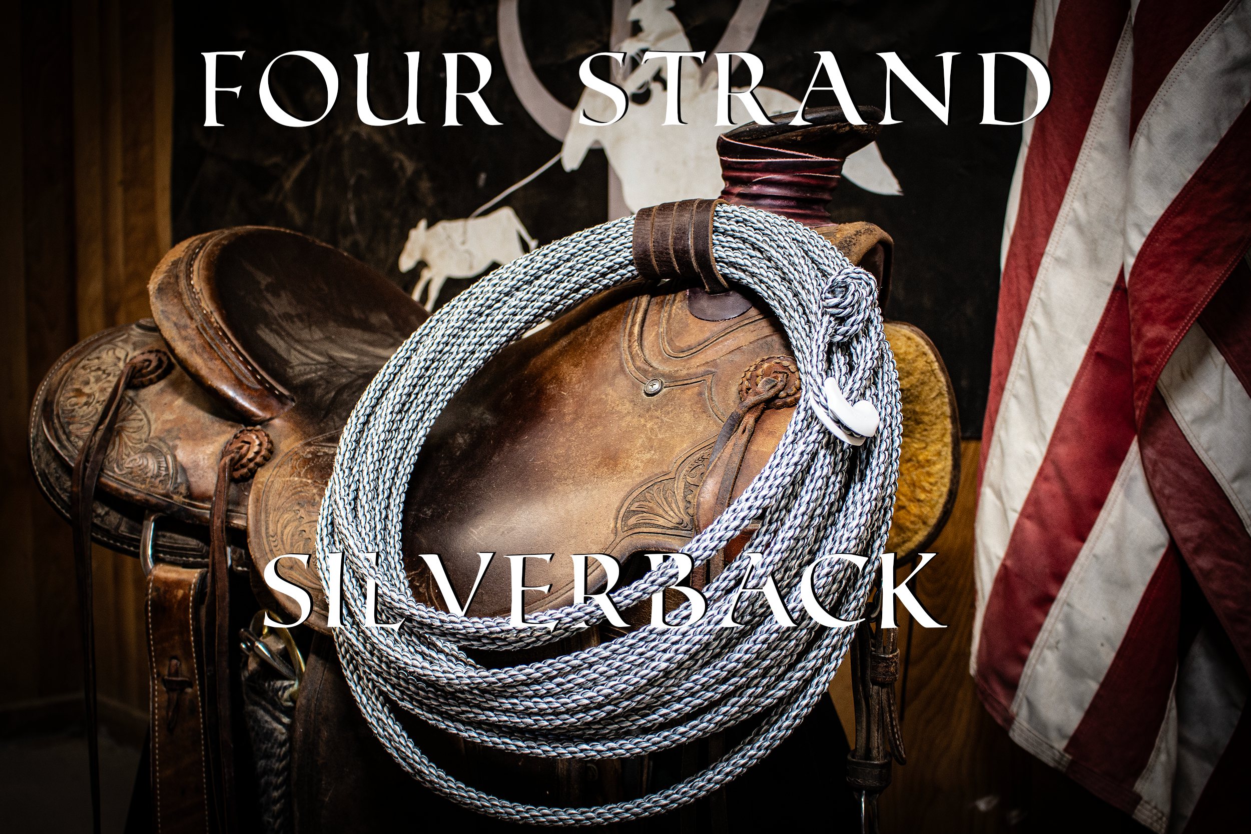 3:10 Poly Ranch Rope: Silverback ~ Four Strand – Roobuck Nevada
